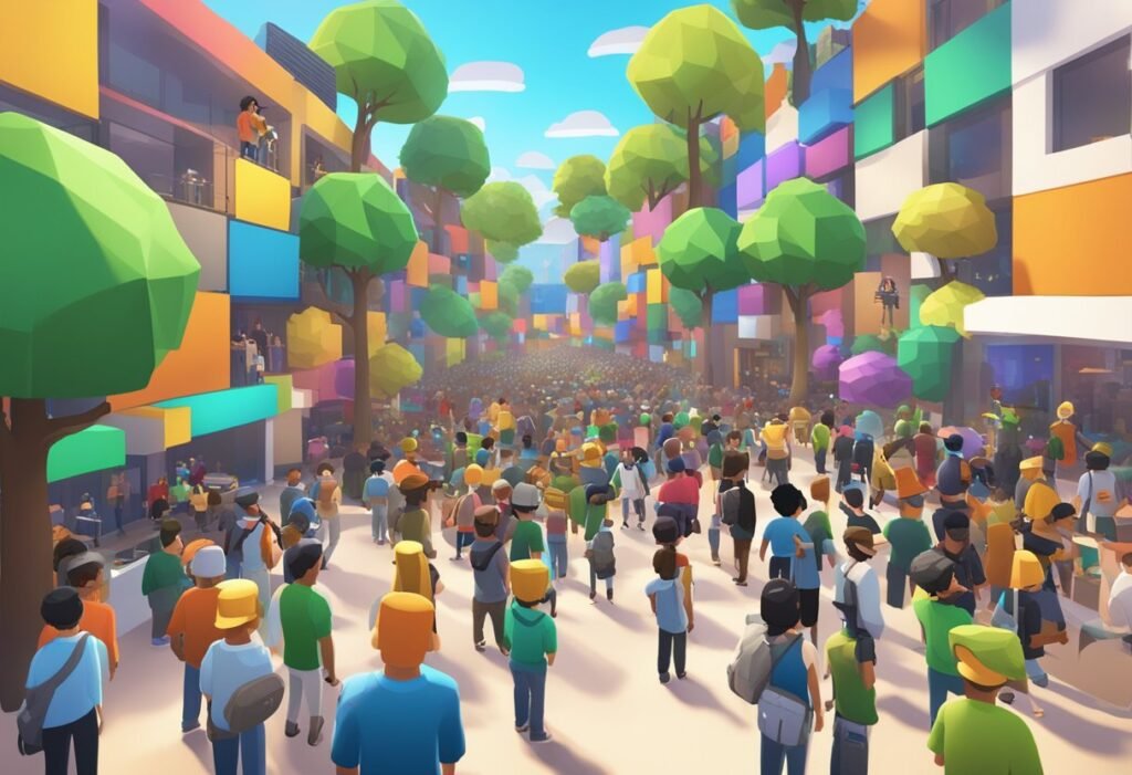 Roblox Metaverse: Virtual World of Games and Social Interaction ...